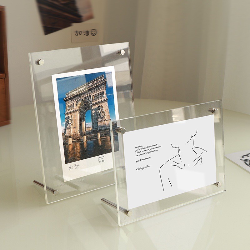 Acrylic mica tabletop photo frame A4 A5 A6 A7 B4 B5 B6, high quality ...