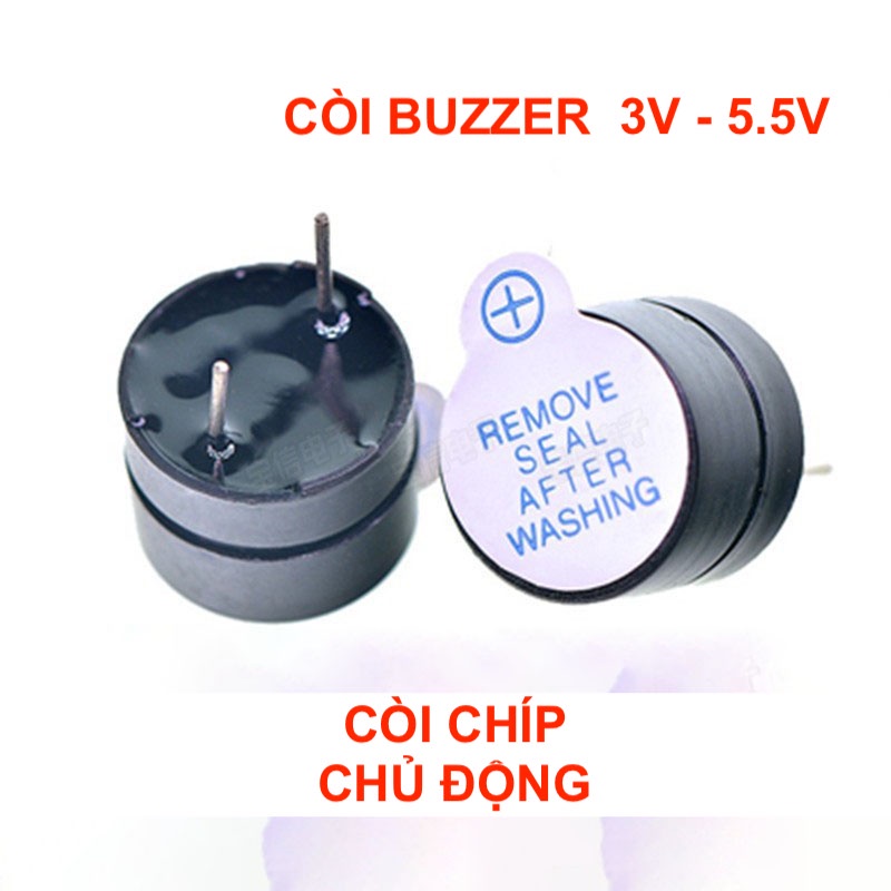 Buzzer chip buzzer - active - active - 3V - 5.5V - LK0505 | Shopee Malaysia