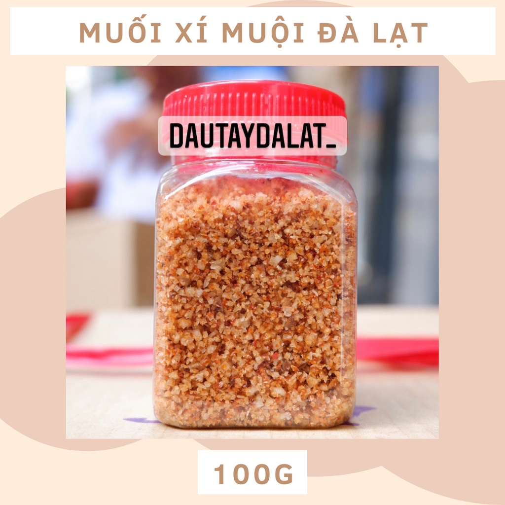 [WITH Express] 100g Da Lat soy sauce salt, super delicious sweet and ...