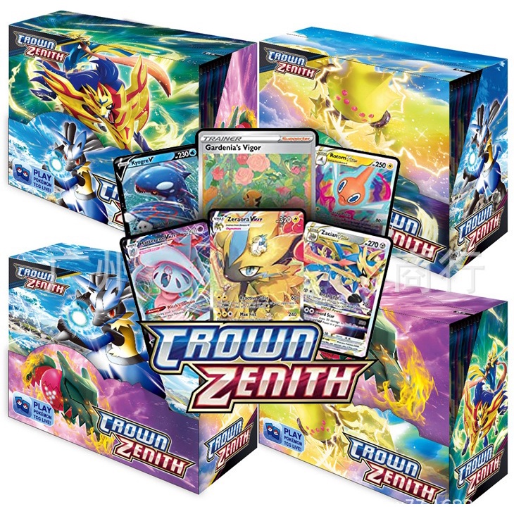 Pokemon Card Box 360 Crown Zenith Evolving Skies 36 Pack Booster Box 36 ...