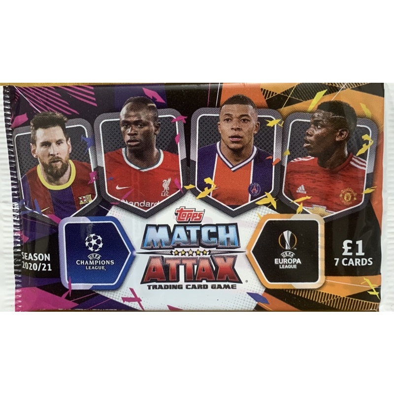 Topps Match Attax Pack 2020 / 21 Card Pack | Shopee Malaysia