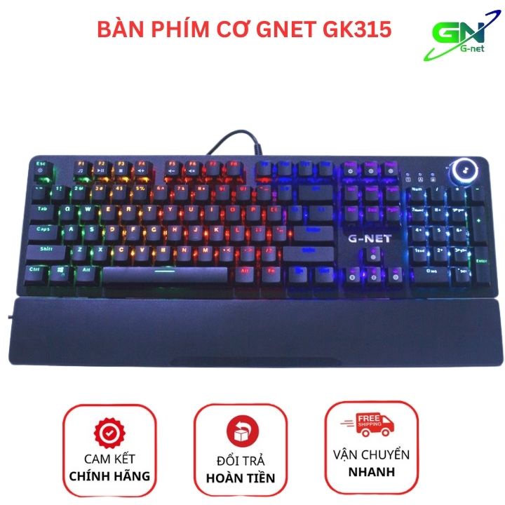 Gnet GK315 optical switch mechanical keyboard | Shopee Malaysia