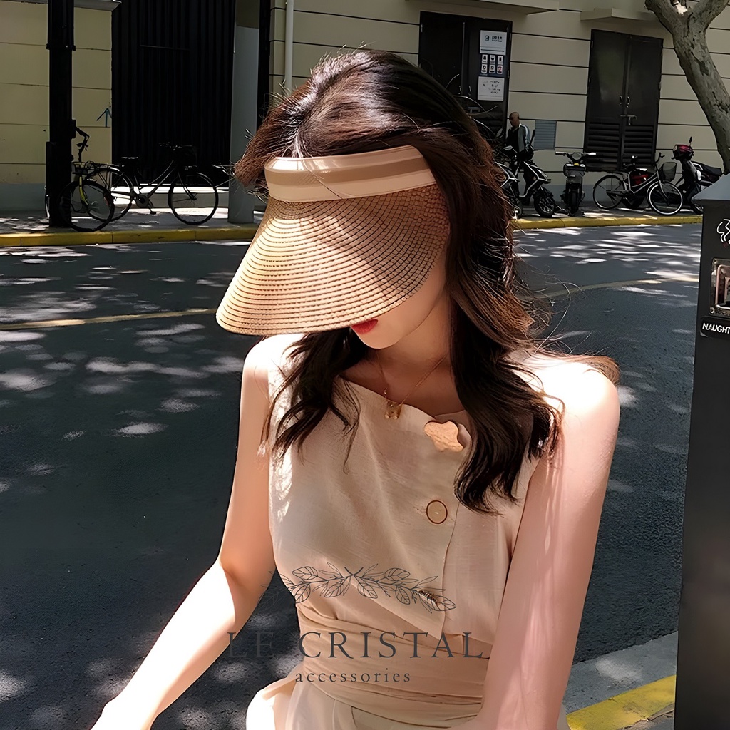 Half straw hat against UV MLĐ | Shopee Malaysia