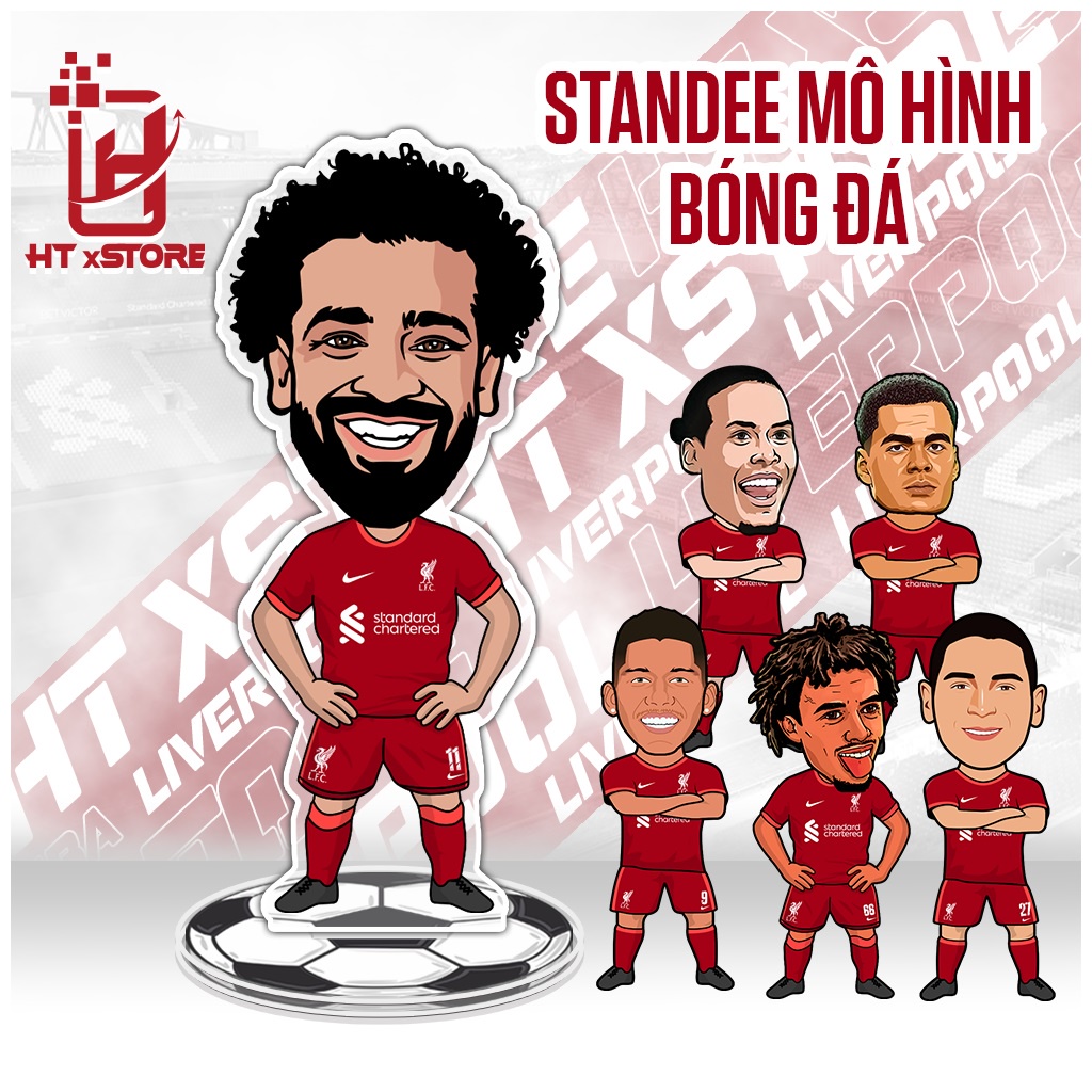 Standee Models Print Liverpool Football Club Players, Desktop Football ...