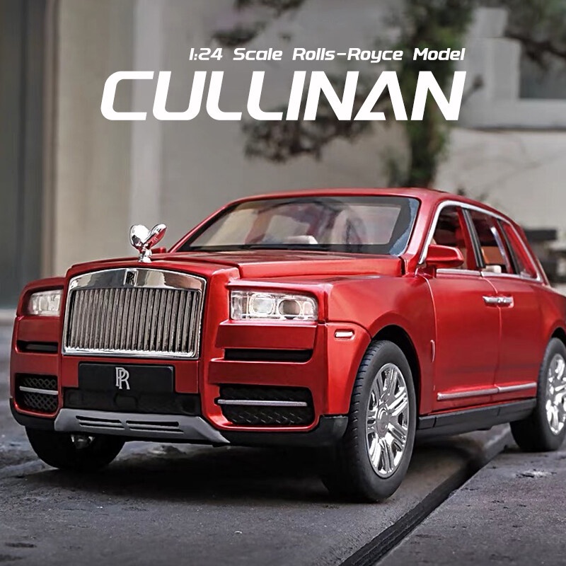 Chezhi 1: 24 Scale Rolls Royce Cullinan Supercar Model With Alloy ...