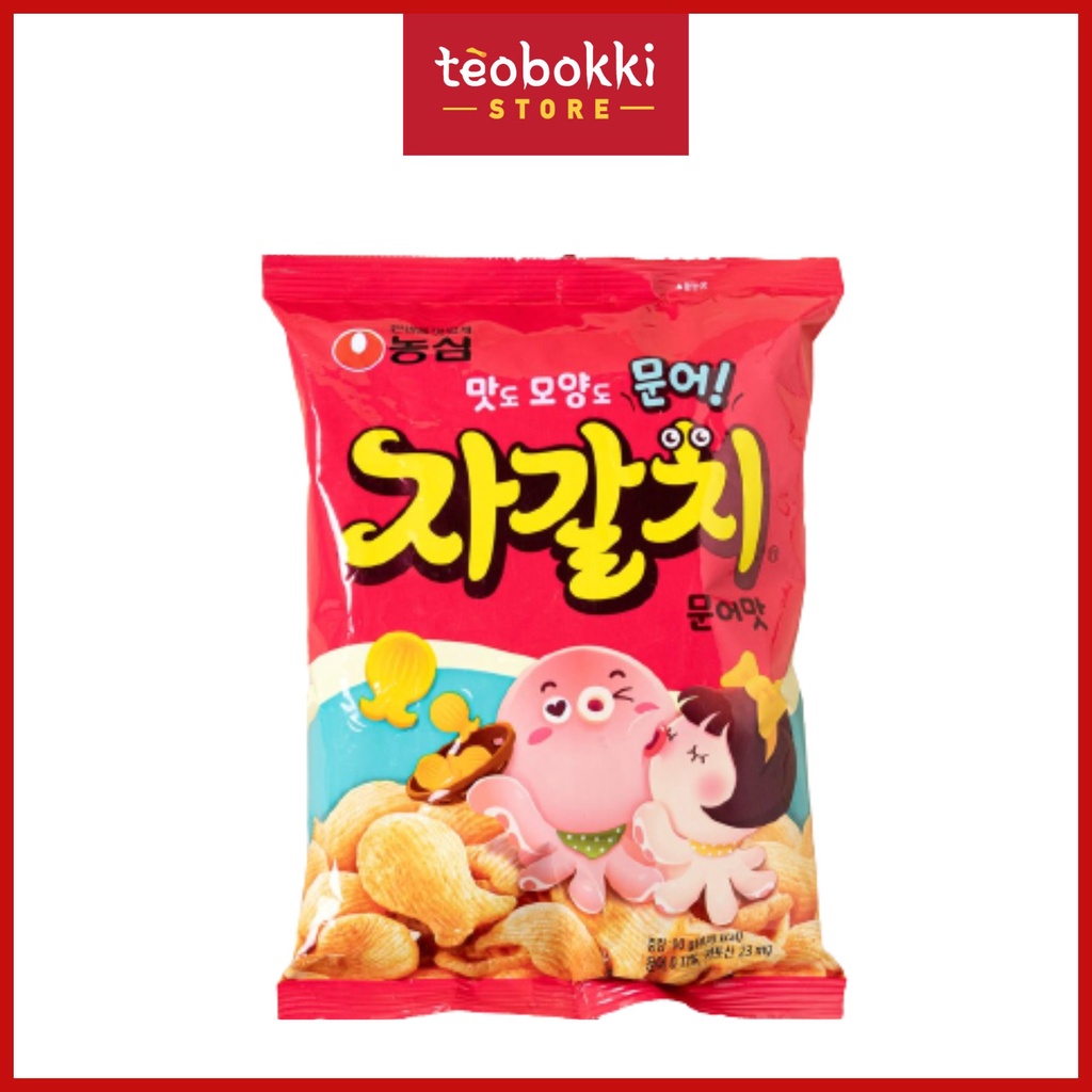 Octopus snack (tako snack chip) Nongshim 60g, 90g | Shopee Malaysia