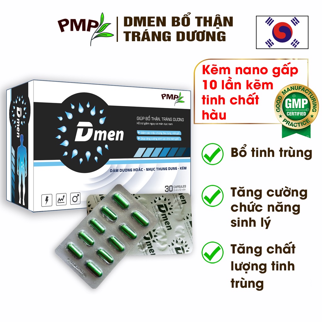 Dmen PMP Sperm Supplement - Increase Sperm Quality, More Zinc Than ...