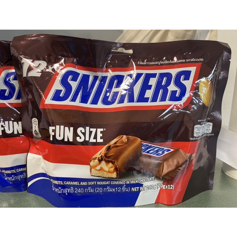 Snickers Funsize Chocolate Candy 240G | Shopee Malaysia