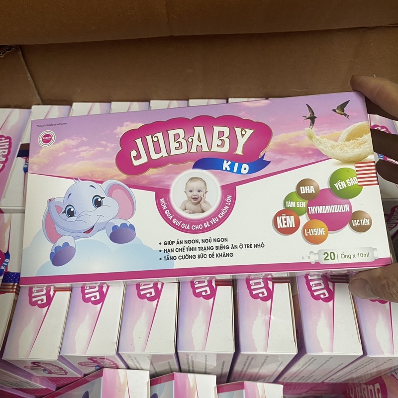 Jubaby Kid Eat and Sleep Well Syrup Colostrum Bird's Nest Box of 20 ...