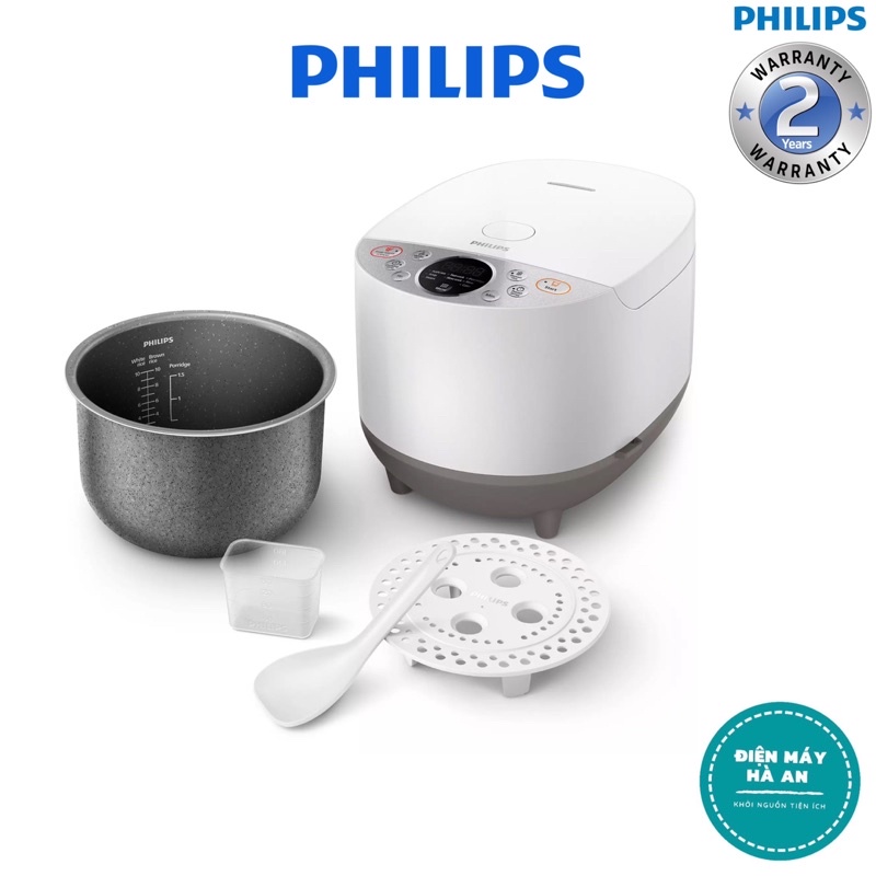 Philips HD4515 /55 electronic rice cooker - 1.8L - 5 layers for good ...