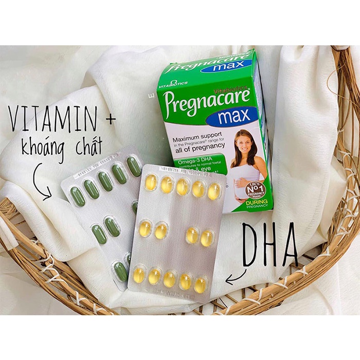 [GENUINE, New DATE] British No. 1 Pregnacare Max multivitamin for ...