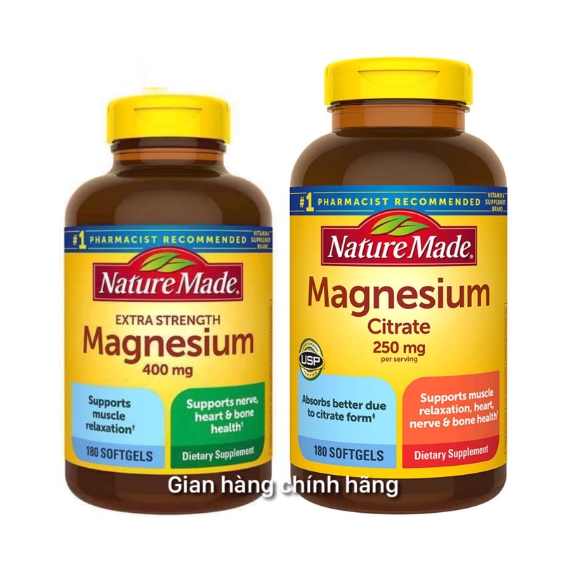 [Us Goods] date / 2026 NATURE MADE MAGNESIUM CITRATE Supplement 250MG ...