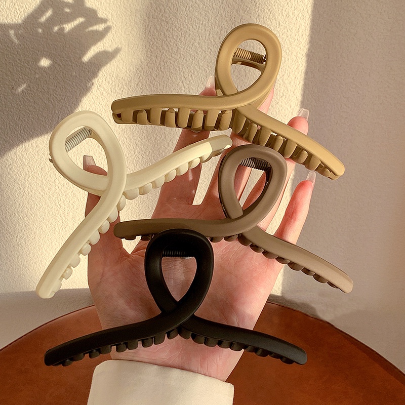 13cm Claw Clip Fashion Fishtail Hugis Oversized Grab Clip Suit For Hair ...