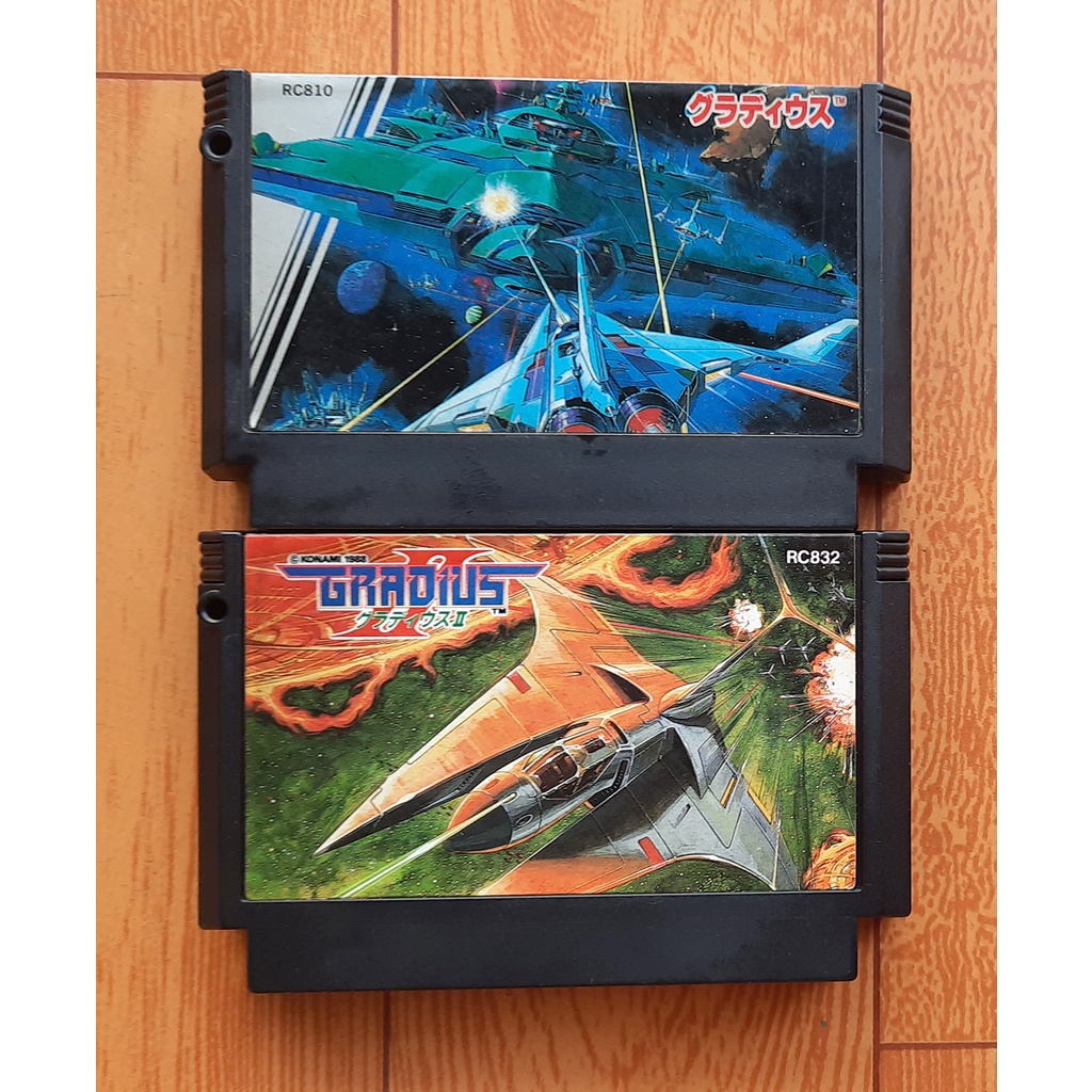 Famicom Original Tape Gradius 1 + 2 | Shopee Malaysia