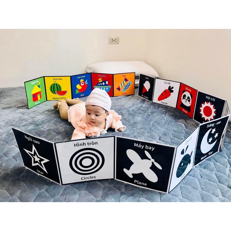 Visual Stimulating Books For Children From 0-2 Years Old (6 Drool ...