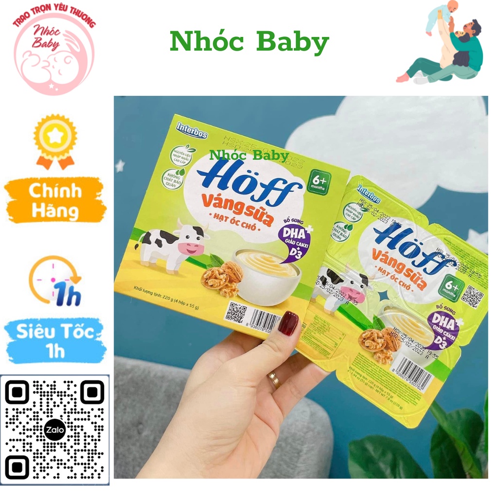 Hoff Whey For Weaning Milk 55gr x 4 Boxes - Date 2025 If Fault NSX ...