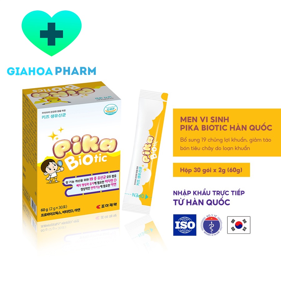 Korean Pika Biotic probiotics supplement beneficial bacteria, increase ...