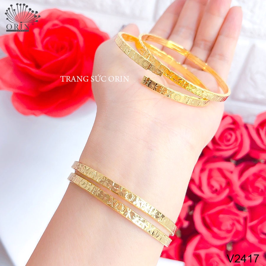Set of 2 Orin V2417 high-end designed reed lock flat rings | Shopee ...