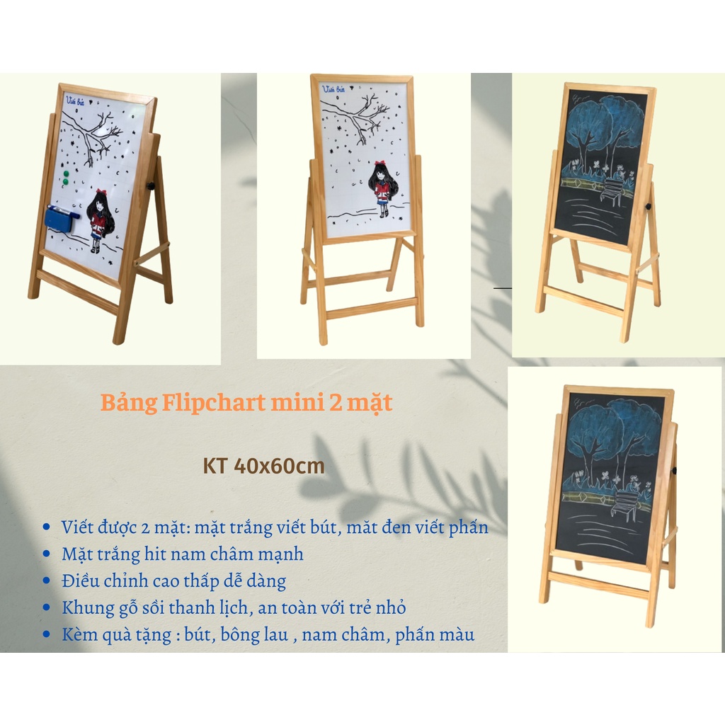 Mini double-sided Flipchart 40x60 cm | Shopee Malaysia