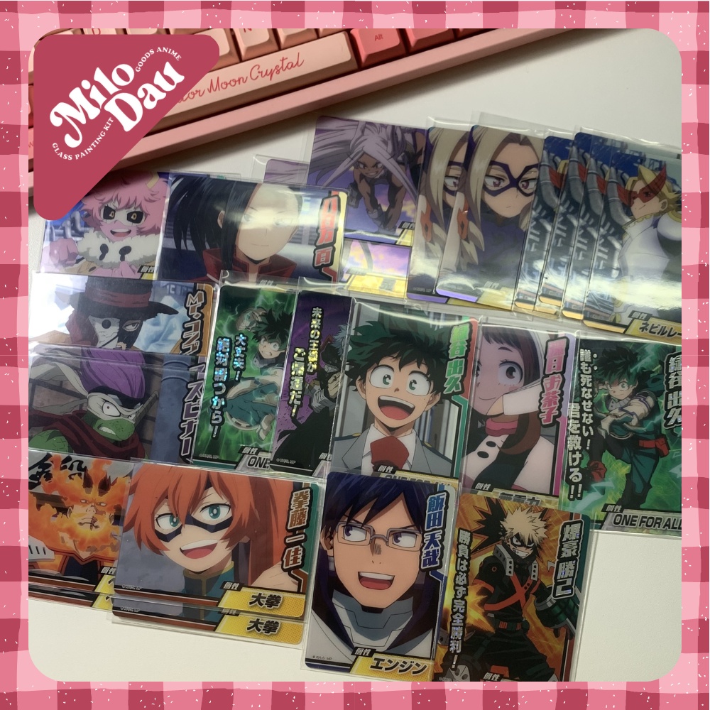 [Ready Stock] [UPDATE 2.4] Retail metal My Hero Academia card | Shopee ...
