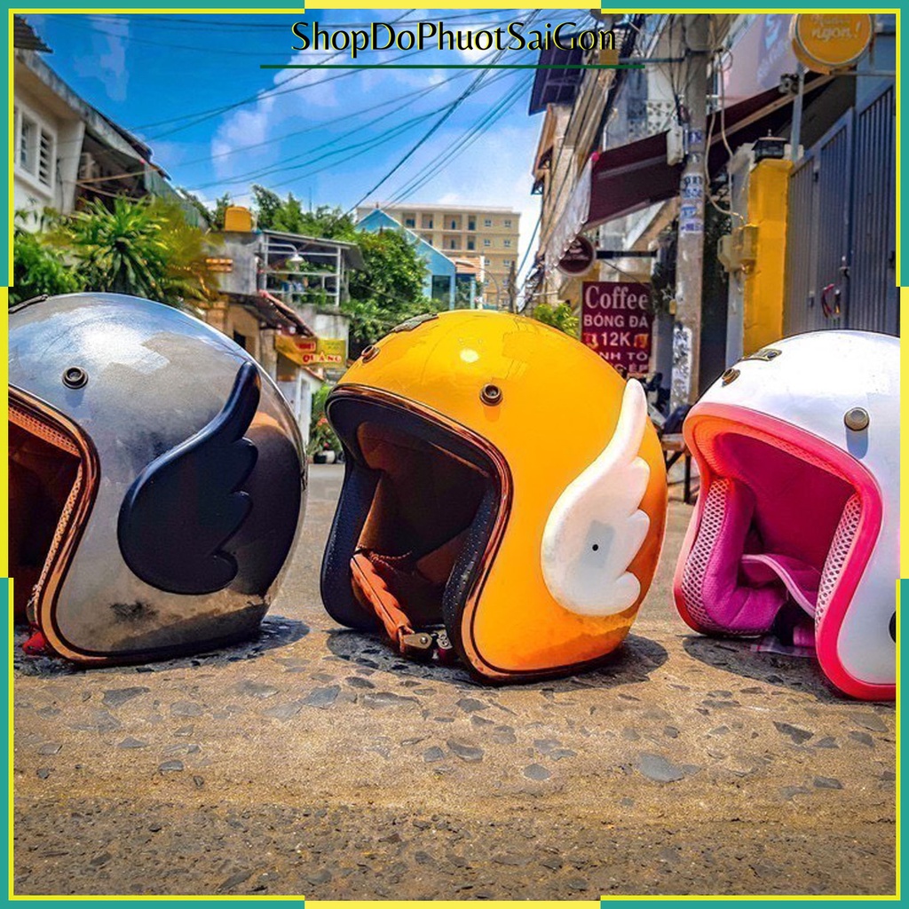 Helmet-mounted angel wings | Shopee Malaysia