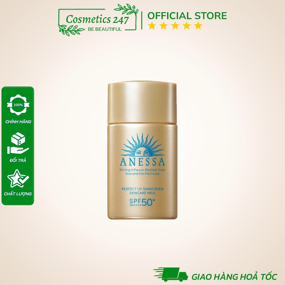 Anessa Perfect UV Sunscreen Skincare Milk SPF 50+ PA+ + 20ML | Shopee ...