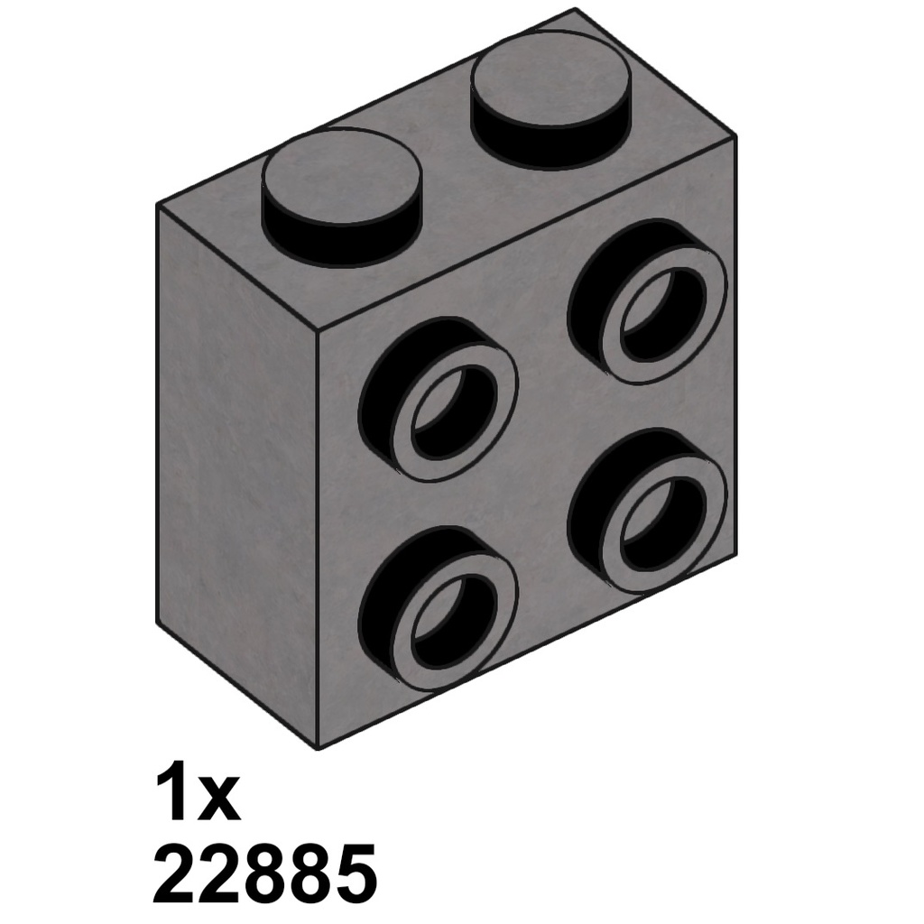 Combo 5 Lego Moc 22885 Accessories (Black Gray) | Shopee Malaysia