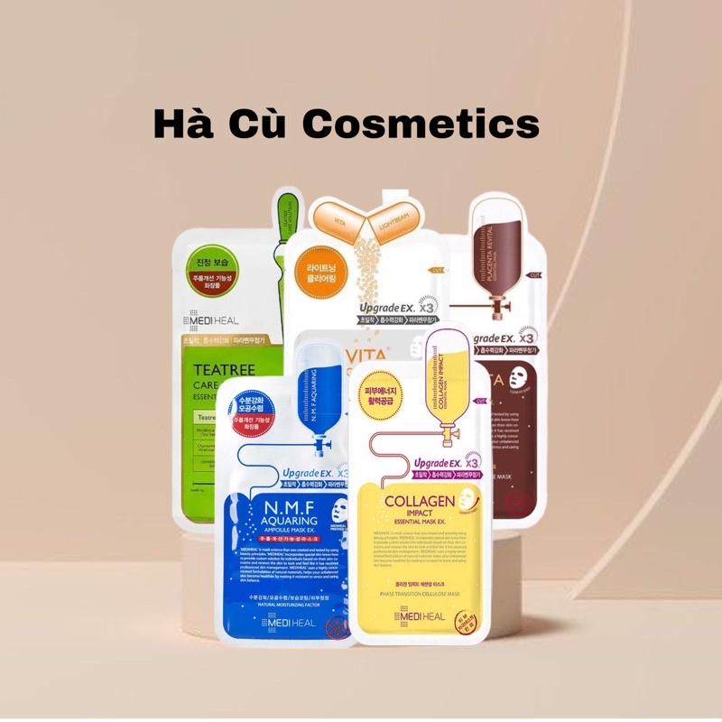 Mediheal ️ Essential Teatree / Vita / Placenta / Collagen / Aquaring ...