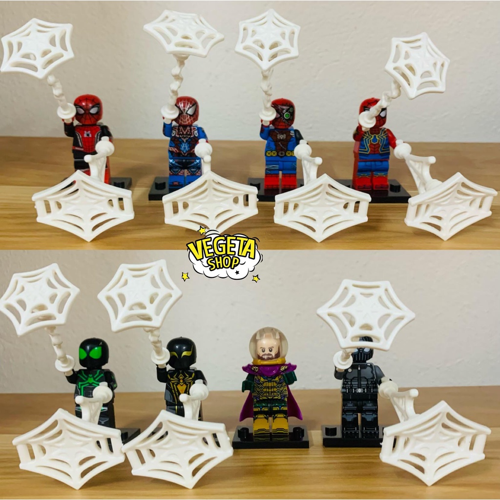 Minifigures Avengers Marvel - Spider-man Peter Parker Mysterio Quentin ...
