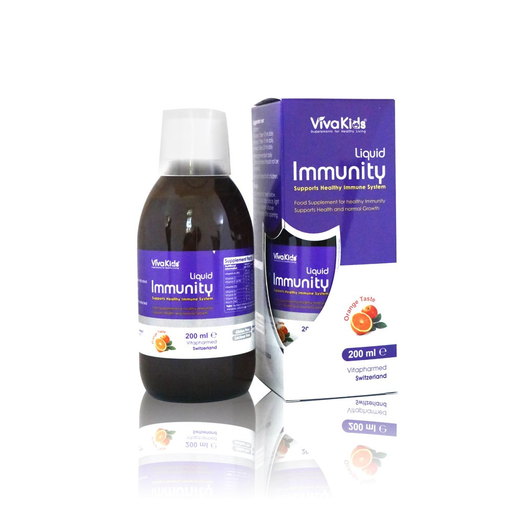 Immunity Booster Immunity Syrup, Vivakids, 200ml bottle | Shopee Malaysia