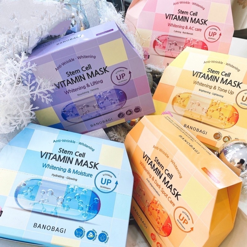 Banobagi Stem Cell Vitamin Mask (30g) | Shopee Malaysia