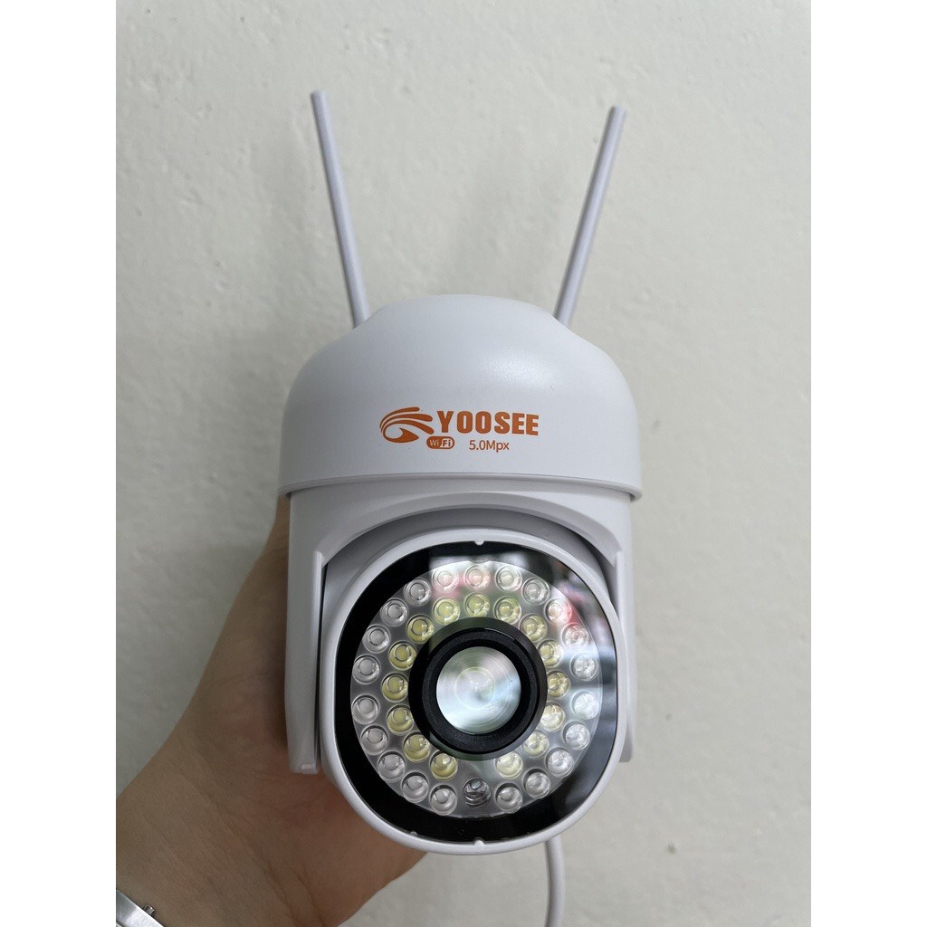 Yoosee Wifi IP Camera 5.0Mpx FULL HD super sharp 2 antennas 36 LEDs ...
