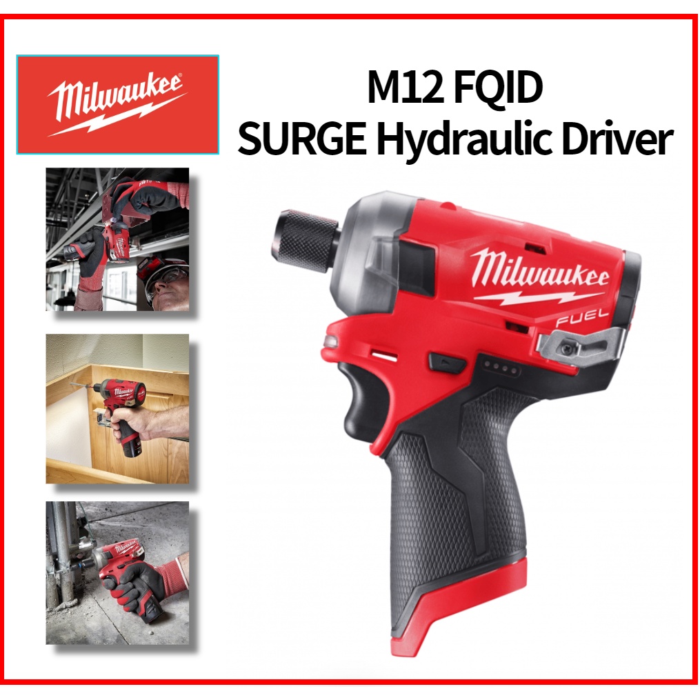 Milwaukee M12 FQID Cordless Brushless 12V Oil Pulse Impact Driver -Body ...