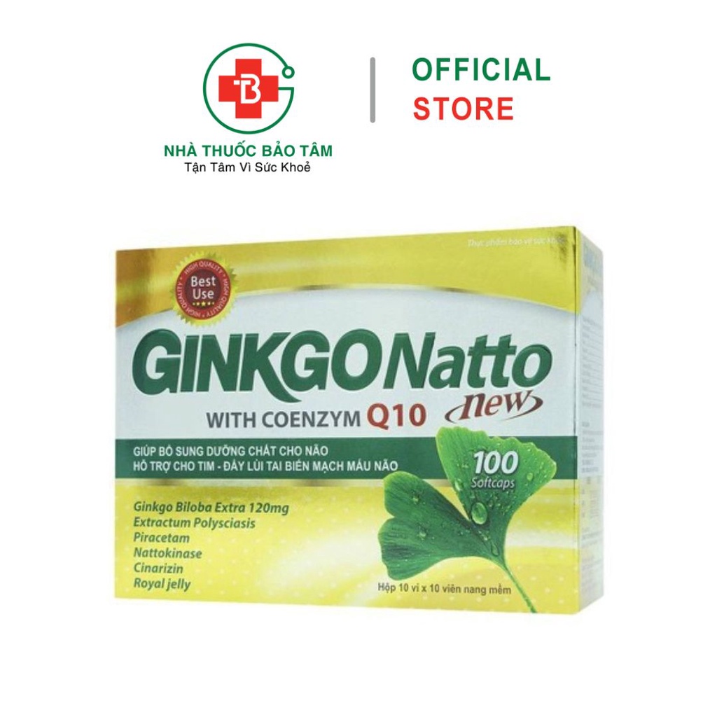 Ginkgo NATTO New Yellow Brain Nourishing Blood Activity - Enhances ...