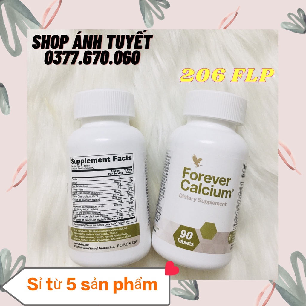 [CHEAP Price] Forever Calcium Calcium Supplement 206flp.90 tablets ...