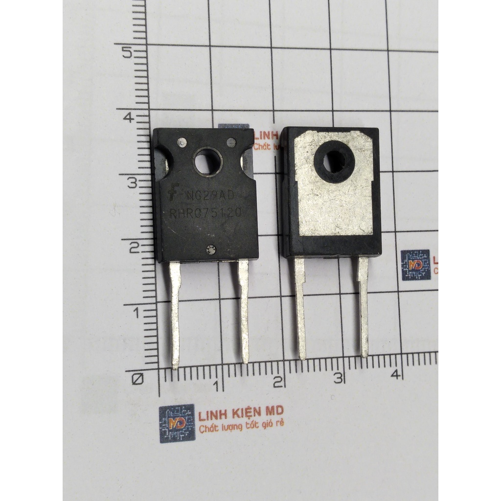 Rhrg75120 Pulse Diode / 75A - 1200V (Genuine Fairchild) | Shopee Malaysia