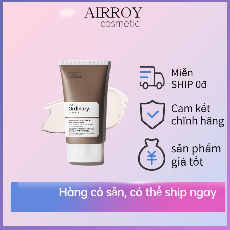 (LATEST Model) Sunscreen - Mineral UV Filters SPF 30 with Antioxidants ...