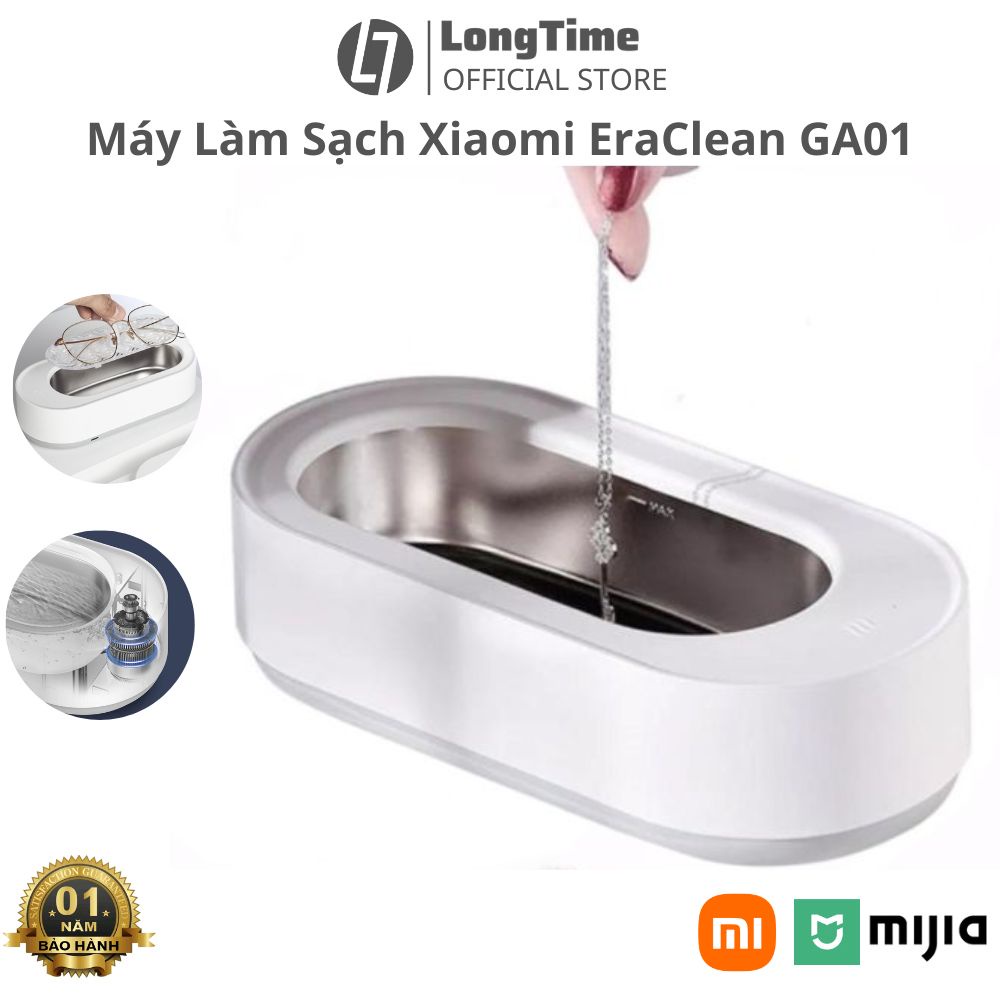 Xiaomi EraClean GA01 Ultrasonic Jewelry Cleaner - Genuine Glass Cleaner ...