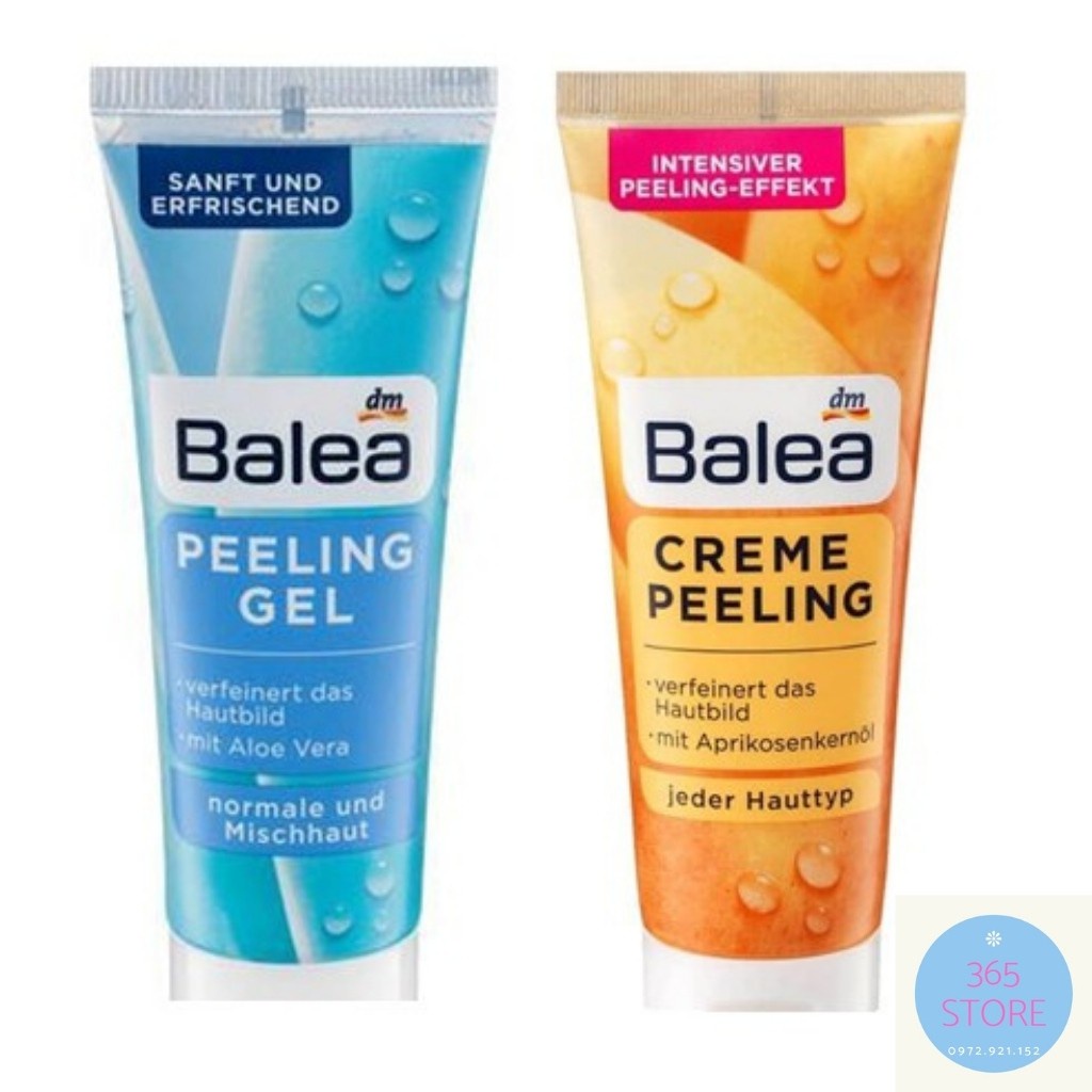 Balea Peeling Exfoliating 75ml- German Standard Product | Shopee Malaysia