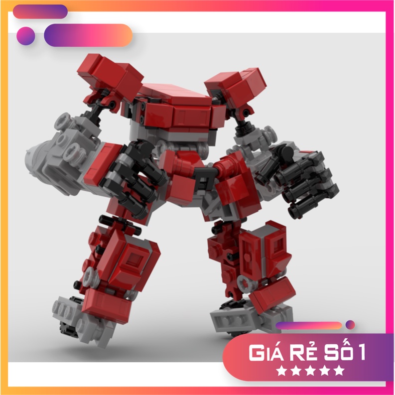 Moc Mech Robot Train Assembly Toy | Shopee Malaysia