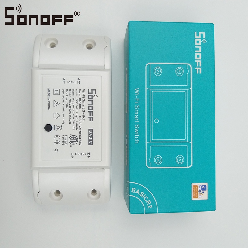Sonoff Basic R2 smart switch remote control via wifi network | Shopee ...