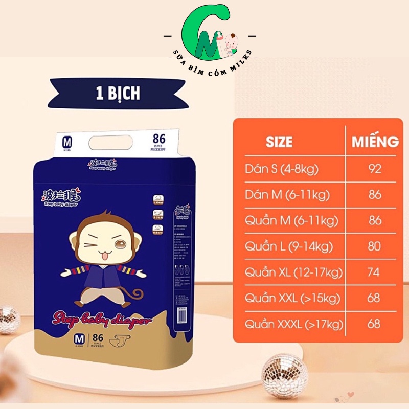 1 Mini Bag / STEPBABY Combo Diapers Diapers / Diapers / Step baby Size ...