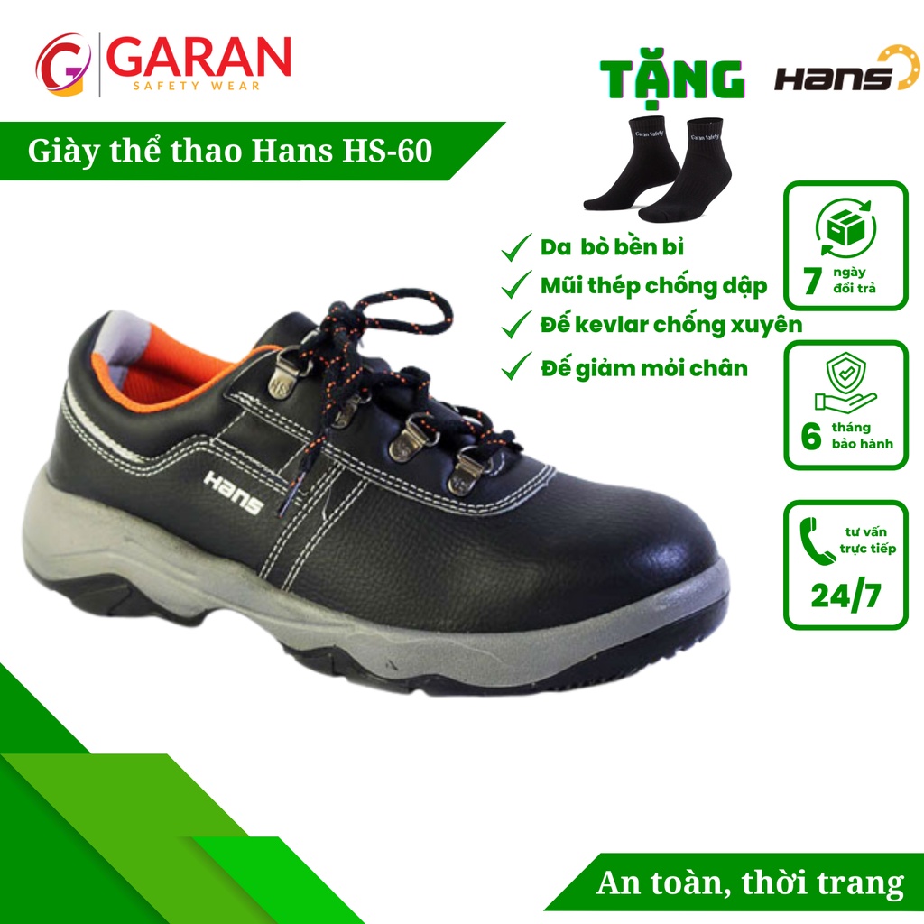 Hans HS-60 Korean Work Safety Shoes | Shopee Malaysia