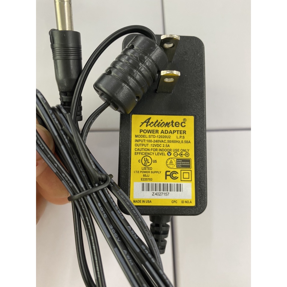 Camera power source 12V/2.5A - 2A Actiontec/Acbel specialized for ...