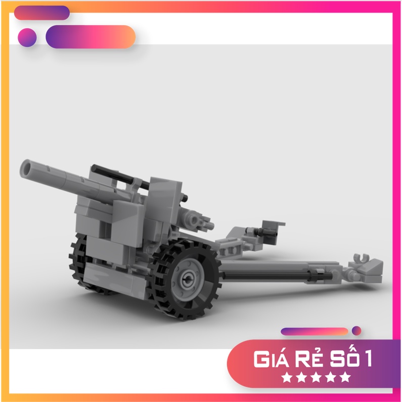Assembly Toy Moc Army Howitzer 105mm WW2 | Shopee Malaysia
