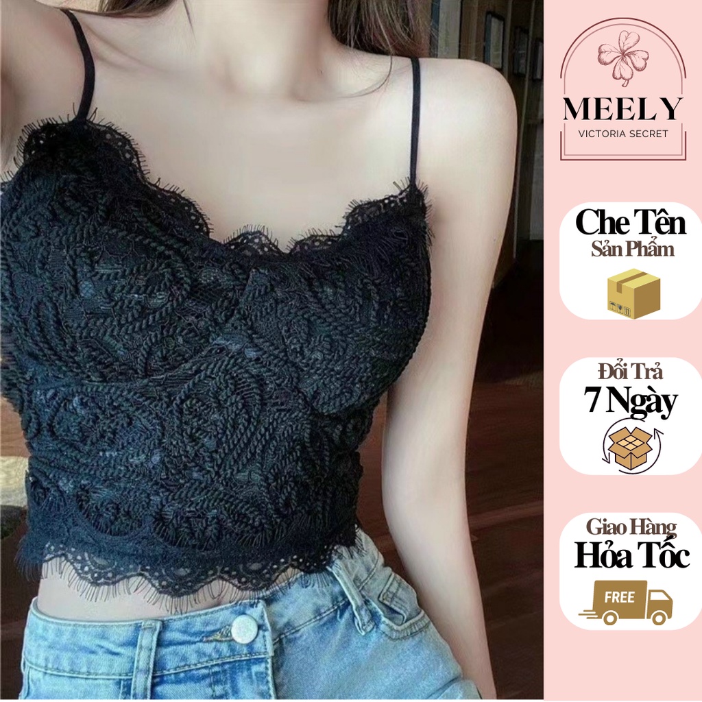 2-strap lace bralet, spiral pattern, super hot crotop shape, foam ...