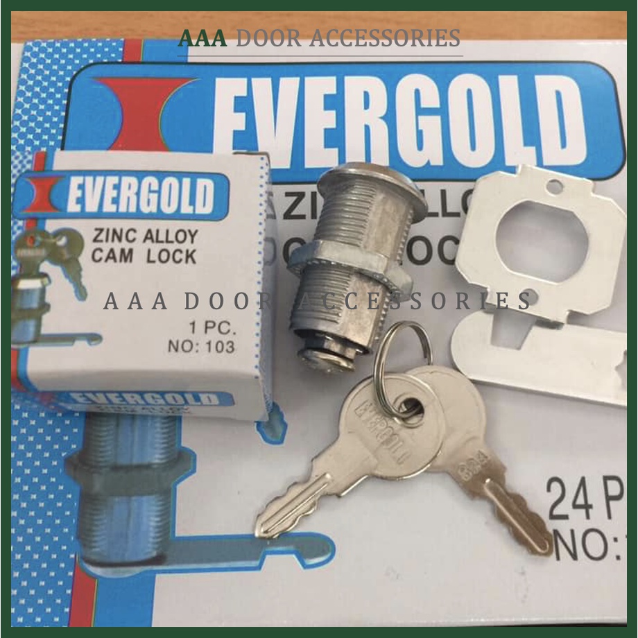 Evergood cabinet lock and trunk lock - 3F drawer lock | Shopee Malaysia