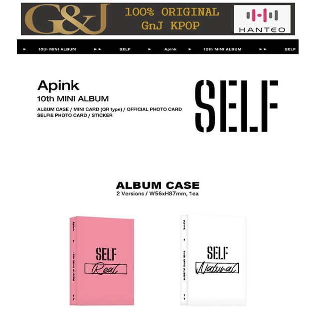 Apink - SELF 10th Mini Album (Platform ver) | Shopee Malaysia