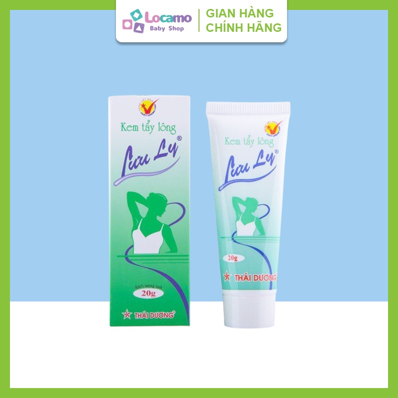 Luu Ly Cream Helps Remove Armpit Hair, Legs, Genuine Thai Duong 20g ...