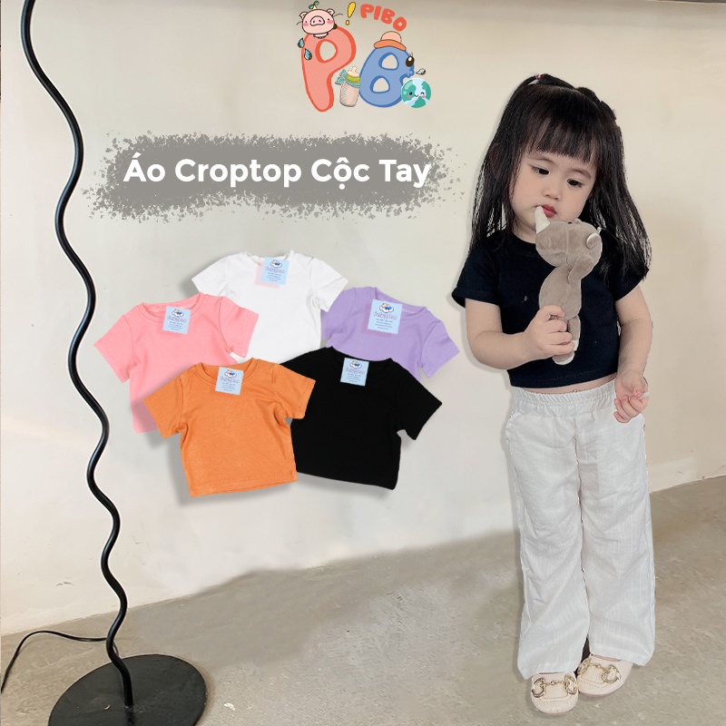Crop Top short sleeve Lovely Baby Girls, High Quality Zip Fabric, Easy ...